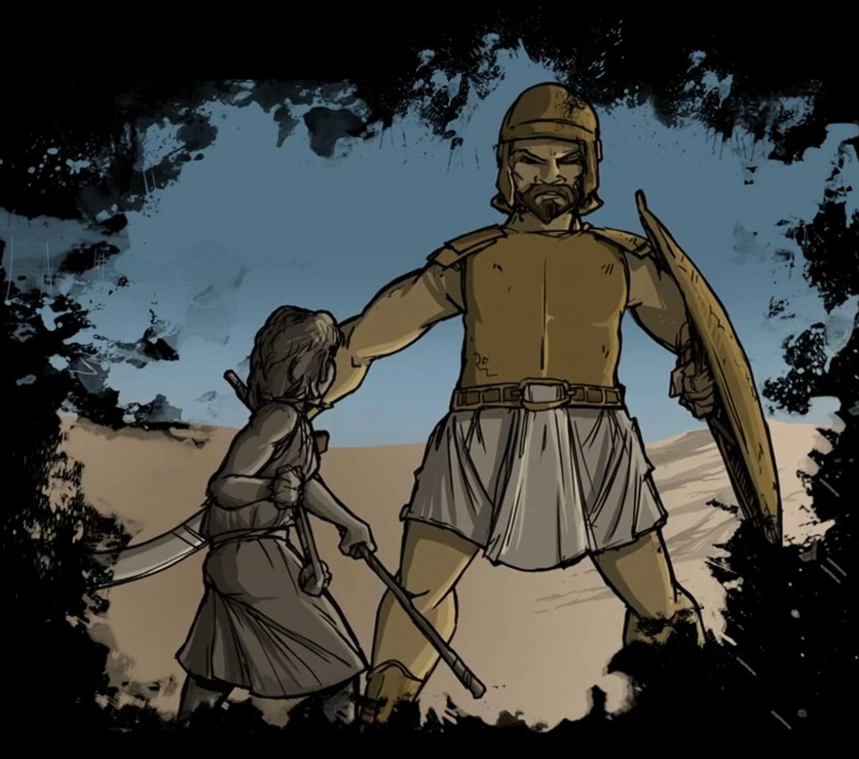 Histoire de David contre Goliath - Jour du Seigneur